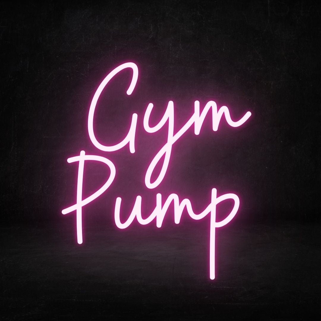 Gym Neon Signs To Keep You Motivated | My Neon Lights